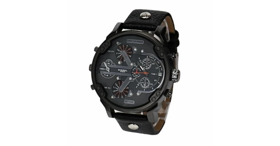 CEAS BARBATESC "DIESEL ONLY THE BRAVE"**DUAL TIME** DZ 7315 | arhiva ...