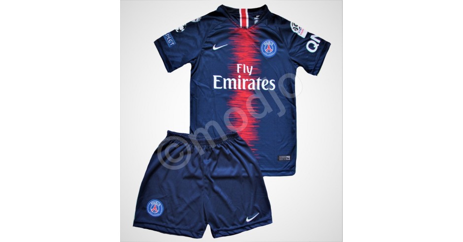Compleu Echipament Fotbal PSG NEYMAR MODEL NOU 2018-2019 pt copii ...