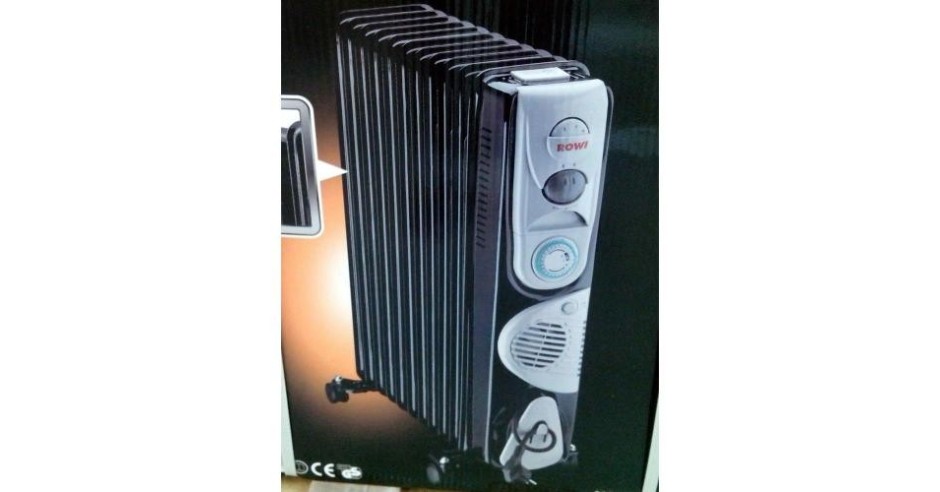 Calorifer electric cu 11 elementi Rowi cu aeroterma si timer | arhiva ...