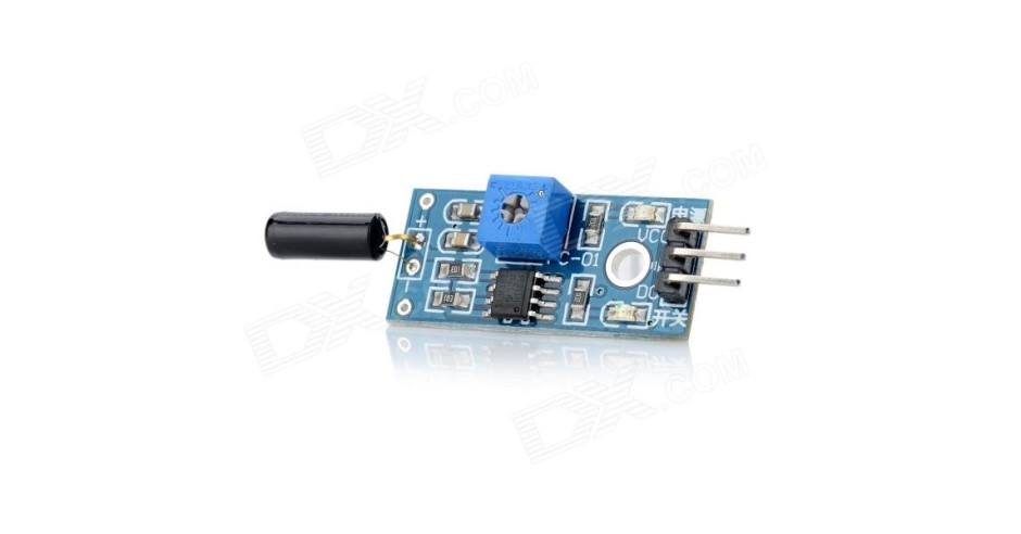 Modul Senzor / Detector vibratii / soc pentru aplicatii cu arduino uno ...