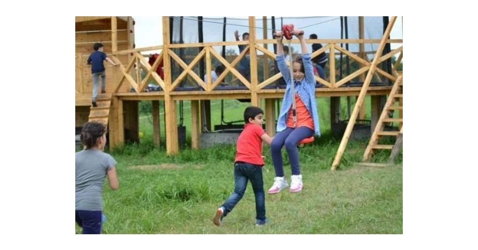 tiroliana 30-100m pt copii sau adulti pensiune zip line leagan | arhiva ...