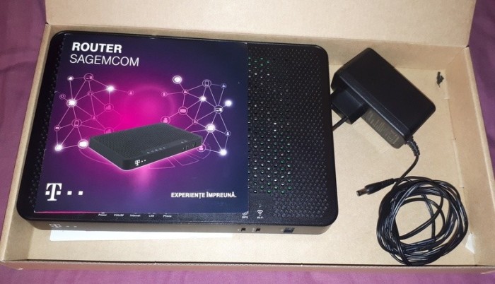 Router fibra optica Sagemcom 5655 AC/RF (Telekom), Port USB, 4 | Okazii.ro