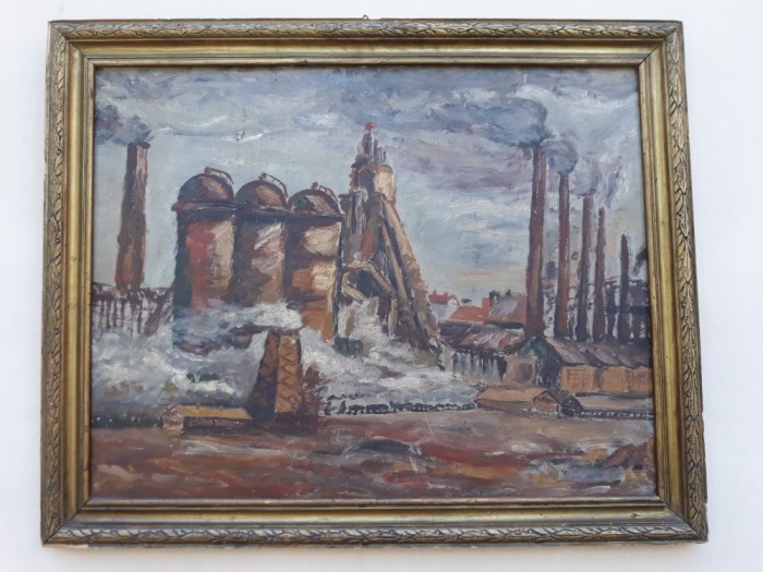 PEISAJ INDUSTRIAL - REALISM SOCIALIST - PROLETCULTISM - FURNALE ...