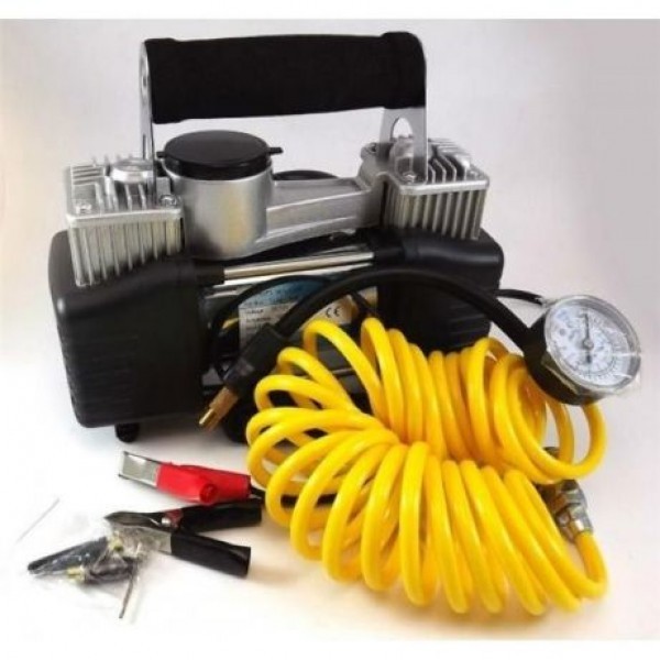 Compresor Auto 12V cu 2 Cilindri 23A 85L/min | arhiva Okazii.ro