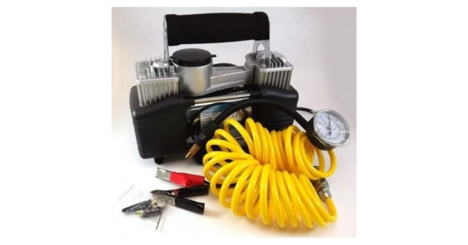 Compresor Auto 12V cu 2 Cilindri 23A 85L/min | arhiva Okazii.ro