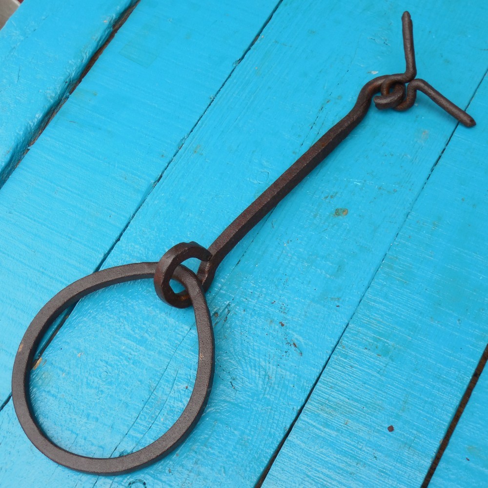 INEL DE PRIPON - PENTRU PRIPONIT ANIMALE MARI - FACUT MANUAL DIN FIER ...