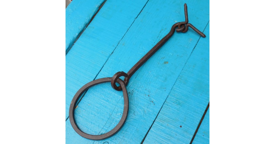 INEL DE PRIPON - PENTRU PRIPONIT ANIMALE MARI - FACUT MANUAL DIN FIER ...