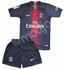 Compleu Echipament Fotbal PSG MBAPPE' MODEL NOU 2018-2019 pt copii ...