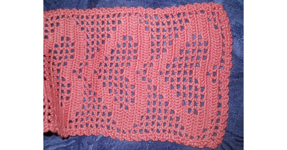 Dantela crosetata manual,model inimioare | arhiva Okazii.ro