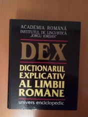 DEX Dictionar Explicativ al Limbii Romane stare perfecta! | arhiva ...