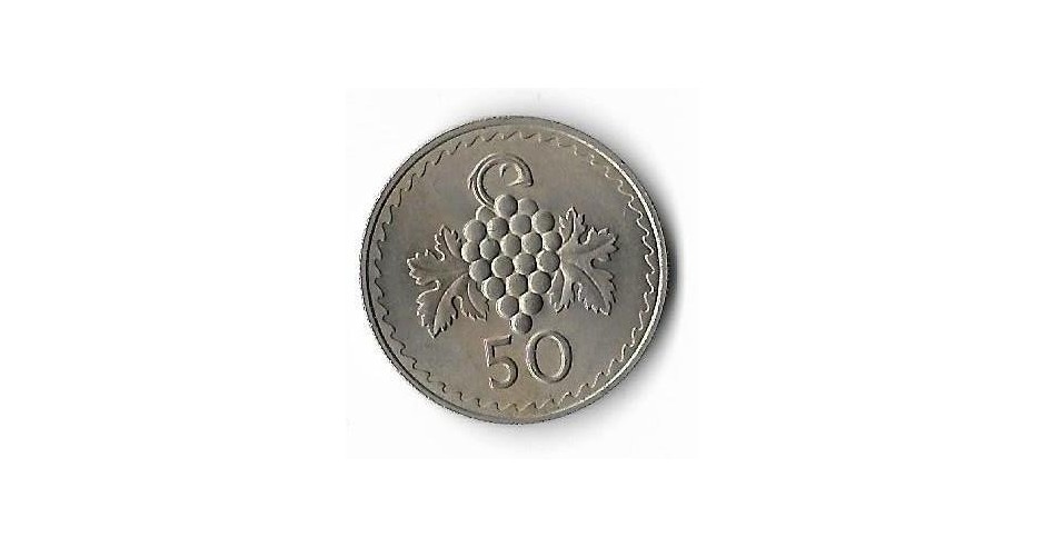 Moneda 50 mils 1963 - Cipru | arhiva Okazii.ro