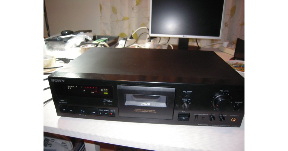 Casetofon deck SONY TC-K415 DEFECT, un buton potentiometru lipsa ...