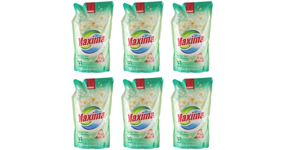 6 x Balsam de rufe Sano Maxima Baby Aloe Vera, 6 x 1L | arhiva Okazii.ro