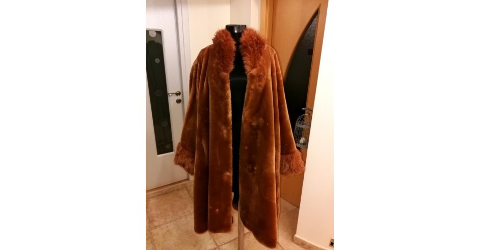 Haina blana monton dore, roscata, xl/xxl | arhiva Okazii.ro