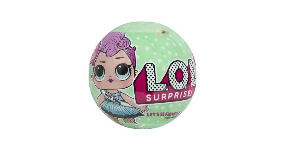 LOL papusa SURPRISE doll MARE (plus bebelus) L.O.L 10 cm marime LQL ...