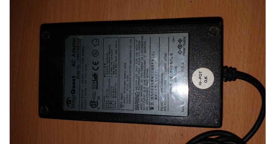 119.Alimentator Monitor Samsung, Dell, 12V 3.75A 45W - Mufa Cu PIN ...