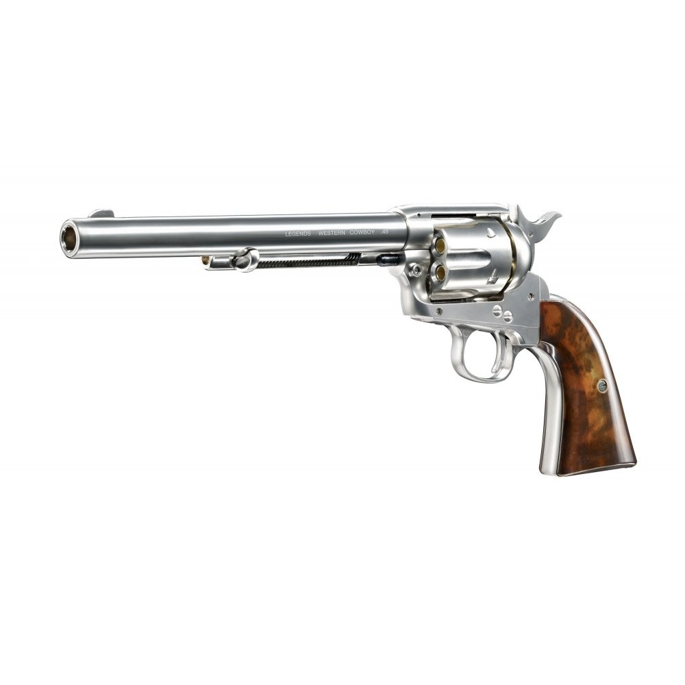Revolver Legends Western Cowboy 7.5 inch arma airsoft pusca pistol aer ...