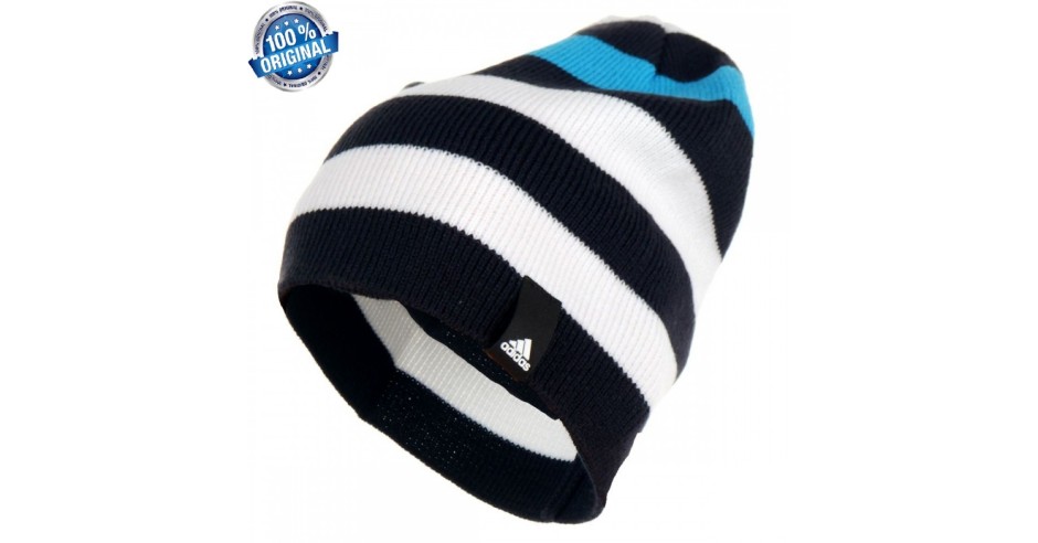 FES ORIGINAL ADIDAS Striped beanie Unisex Universal ORIGINAL 100% ...