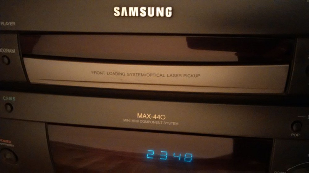 Combina Audio Samsung MAX-440 cu/fara Boxele Originale (poze reale ...