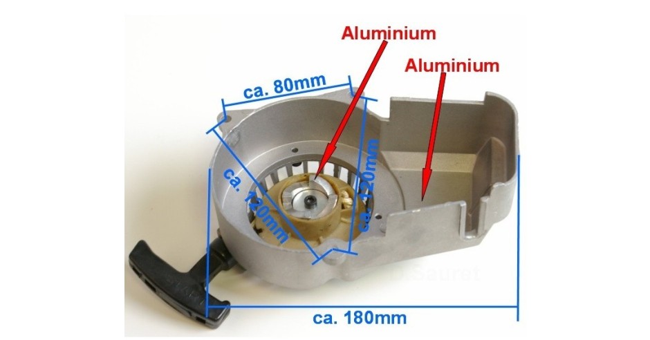 Demaror Metalic Pocket Bike/Mini ATV/Mini Moto - Capac Pornire Poket ...