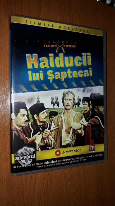 Haiducii lui Saptecai - Colectia Florin Piersic, Filmele Adevarul - DVD ...
