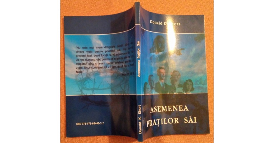 Asemenea Fratilor Sai - Donald K. Short | arhiva Okazii.ro