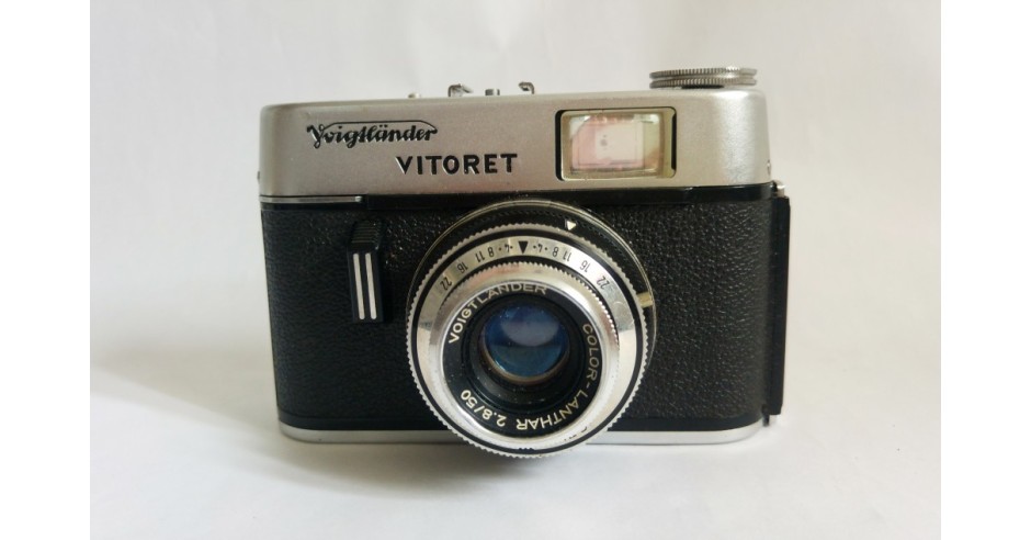 Aparat foto Voigtlander Vitoret Color Lanthar f2.8/50mm pe film ...