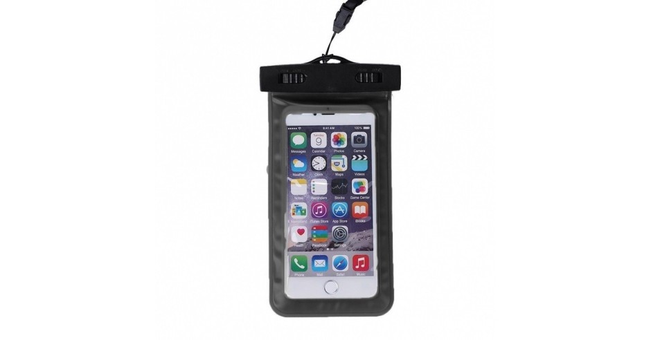 Husa subacvatica waterproof pentru telefon negru | arhiva Okazii.ro