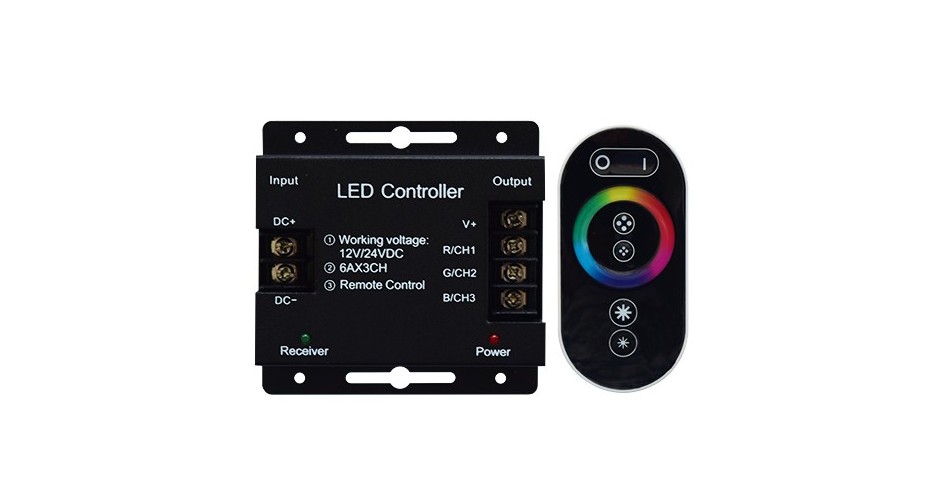 CONTROLLER BANDA LED RGB CU TOUCH | arhiva Okazii.ro