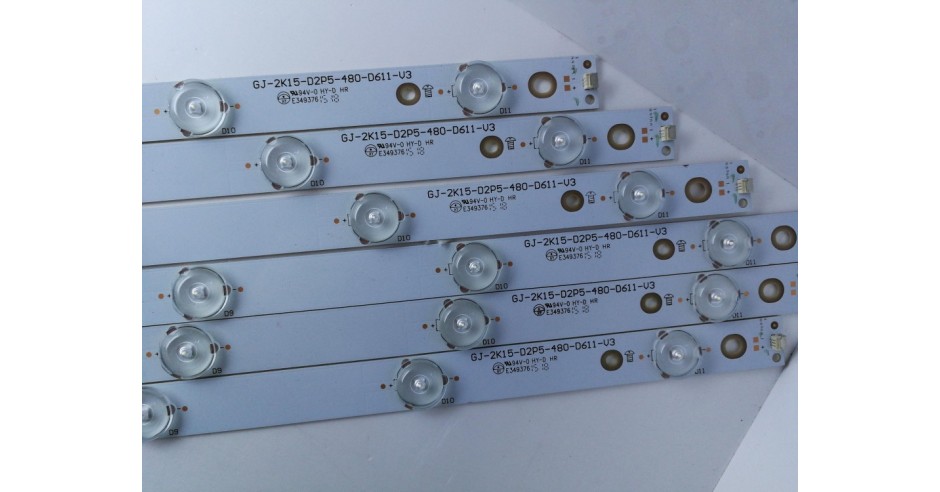 Barete LED Philips 48PFT5500/12 GJ-2K15-D2P5-480-D611-V3 Ecran TPT480LS ...