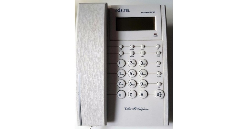 Telefon fix cu fir RDS HCD1988 (39) TSD + cablu | arhiva Okazii.ro