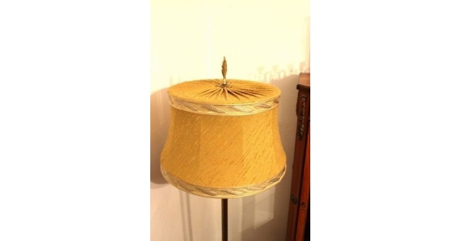 Elegant lampadar veioza de podea in stil francez din bronz masiv ...