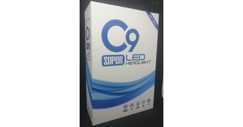 KIT SUPER LED C9 H7, 6500lm, 6000k, 36w | arhiva Okazii.ro