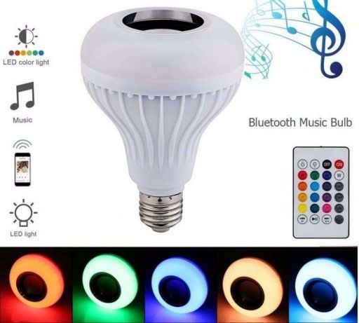Bec Bluetooth LED Cu Boxa, Jocuri De Lumini Si Telecomanda | arhiva ...
