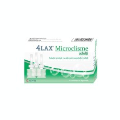 Microclisme adulti 4Lax, 6 unidoze x 9 g | arhiva Okazii.ro