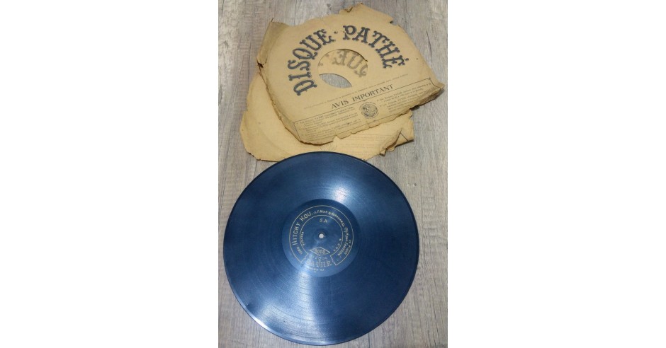 Disc, placa patefon/ gramofon// Disc Pathe | arhiva Okazii.ro