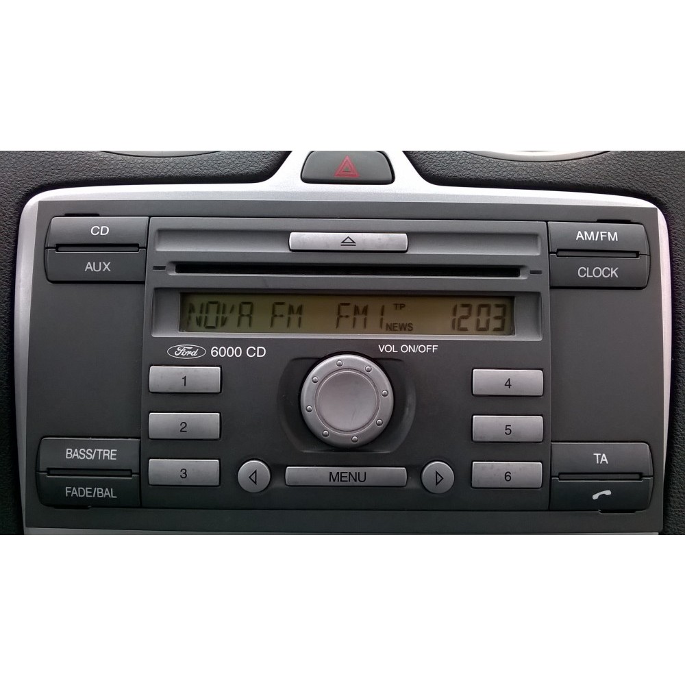 Radio cd player original FORD CD 6000 PT focus/fiesta/fusion/c-max ...