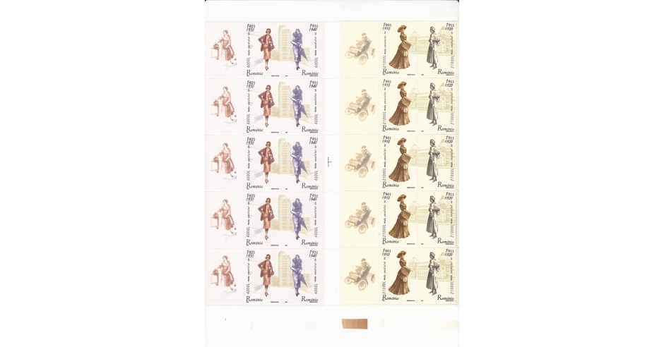 MODA SEC.XX,JUMATATE DE MINICOALA,2003,Lp.1623a MNH,ROMANIA., Istorie ...