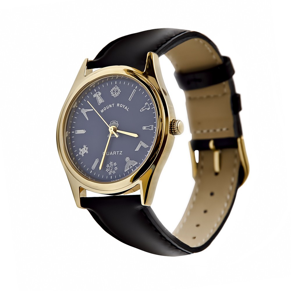 Ceas de mana Masonic - simboluri masonice (cadran albastru) | arhiva ...