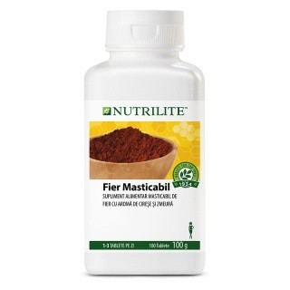 NUTRILITE? Fier masticabil 100 tablete | arhiva Okazii.ro