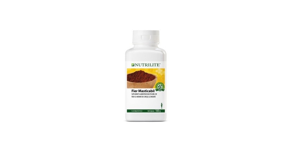 NUTRILITE? Fier masticabil 100 tablete | arhiva Okazii.ro