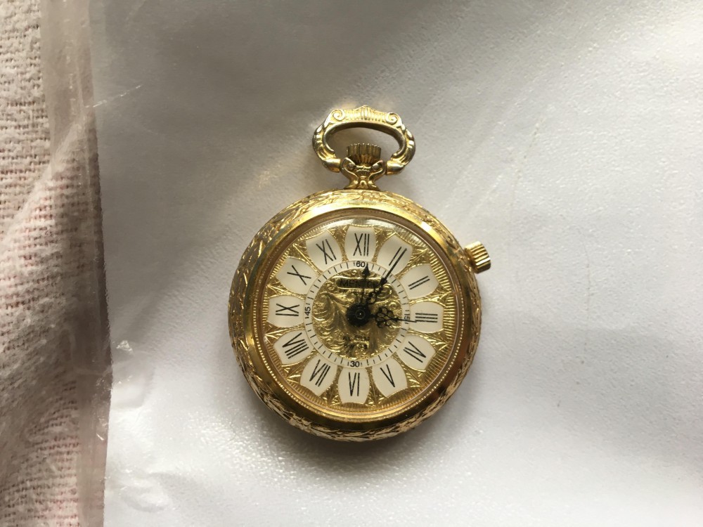 Ceas de buzunar, poseta,mecanic cu sonerie, MENTHOR, 17 jewels | arhiva ...