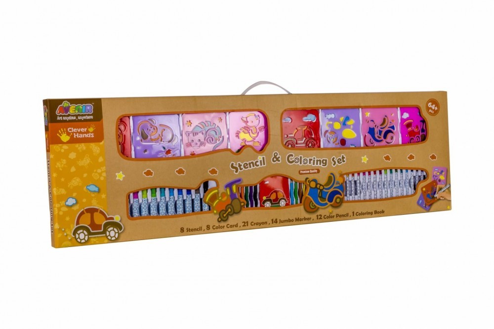 Set De Colorat Cu Sabloane Arhiva Okaziiro
