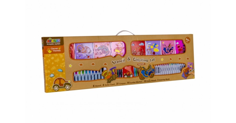 Set De Colorat Cu Sabloane | arhiva Okazii.ro