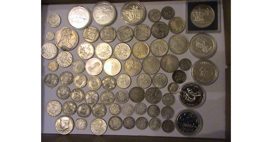 Colectie monede de argint | arhiva Okazii.ro