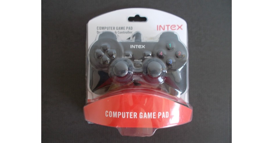 Gamepad Joystick Maneta INTEX gen Playstation pt. PC cu vibratii ...