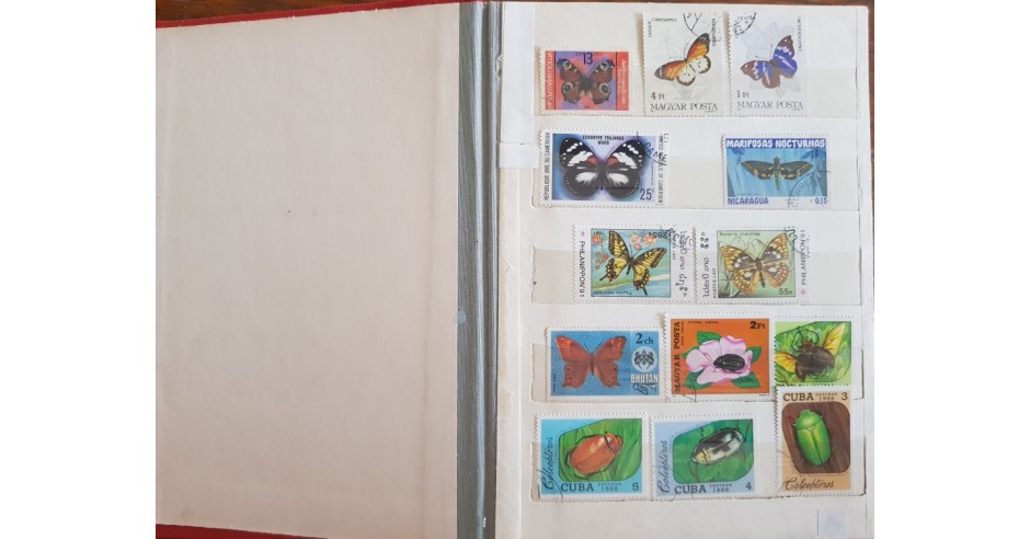 Clasor cu 250 de timbre romanesti si straine | arhiva Okazii.ro