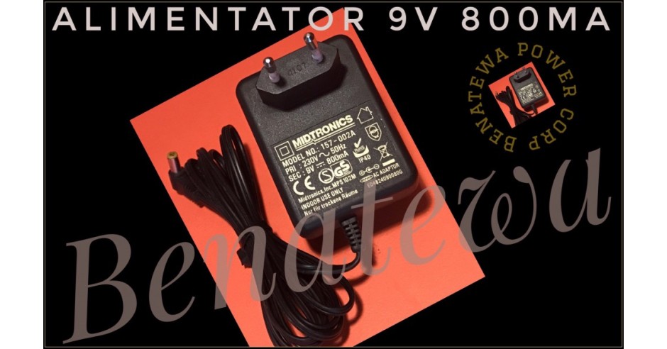 Alimentator 9V 800mA | arhiva Okazii.ro