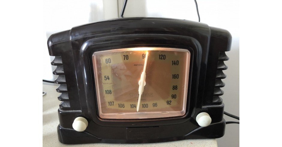 Aparat de radio vechi,,stil vintage,Thomas | arhiva Okazii.ro