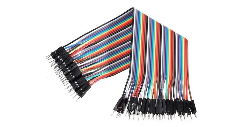 10 cabluri ( 20cm ) dupont TATA-TATA ( male-male ) Arduino cablu ...